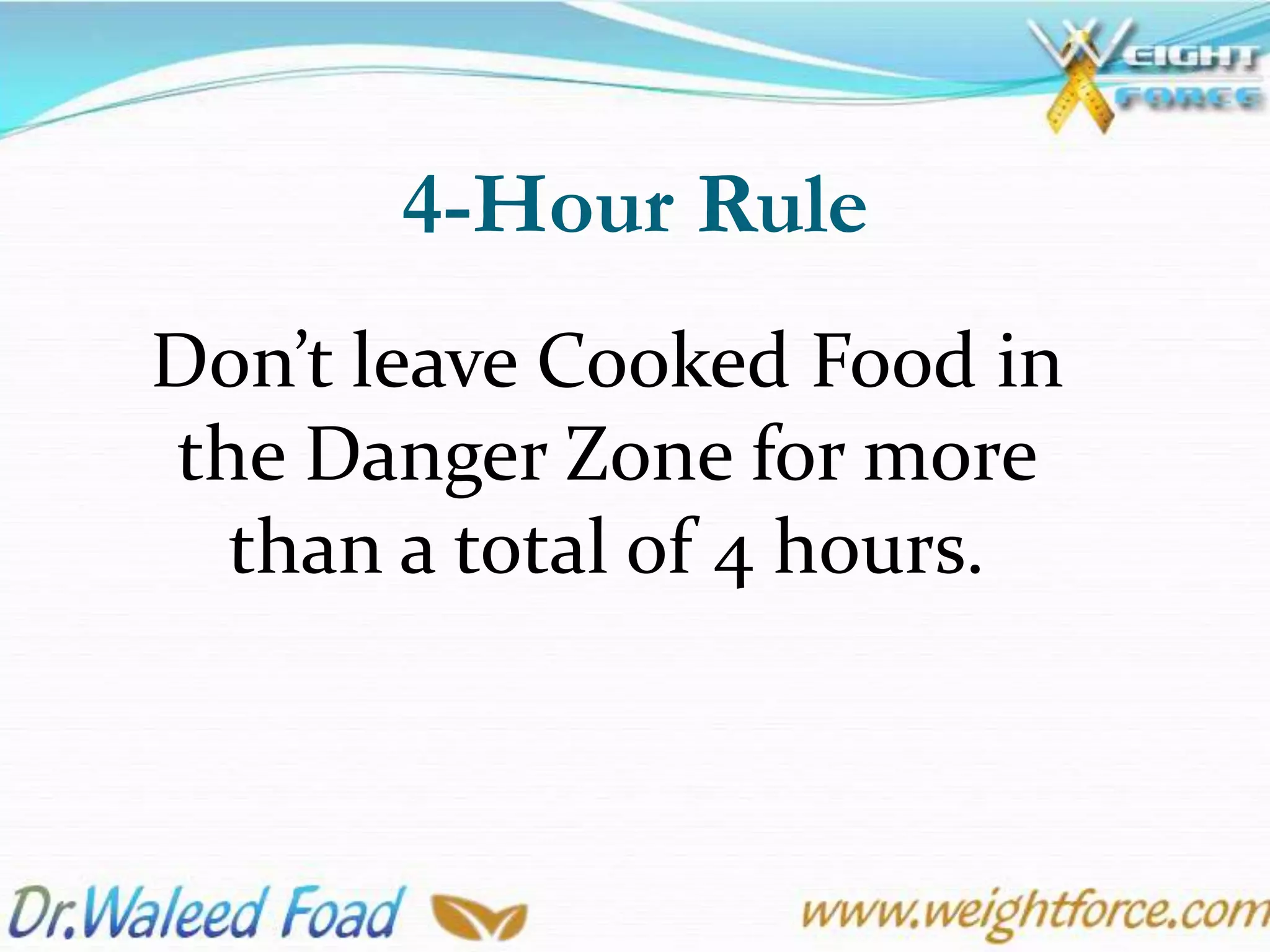 8- Freezer and Dry Storage, Who Keys to Safe Food | PPTX | Healthy ...