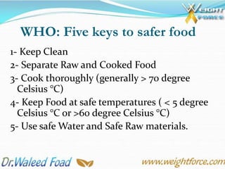 8- Freezer and Dry Storage, Who Keys to Safe Food | PPTX