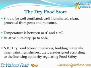 8- Freezer and Dry Storage, Who Keys to Safe Food | PPTX