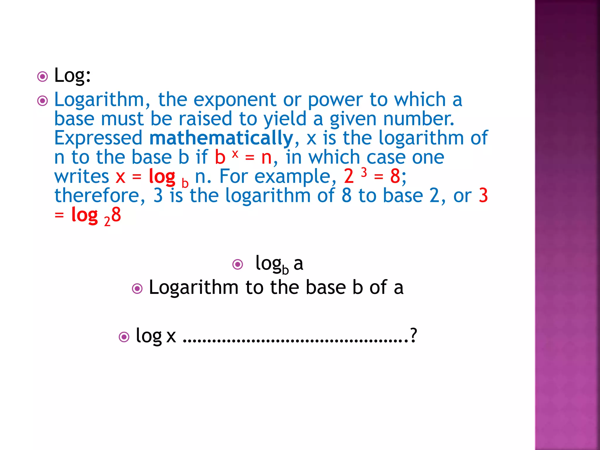 8th lesson intro to math | PPTX