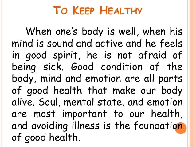 Reading About Health Topic