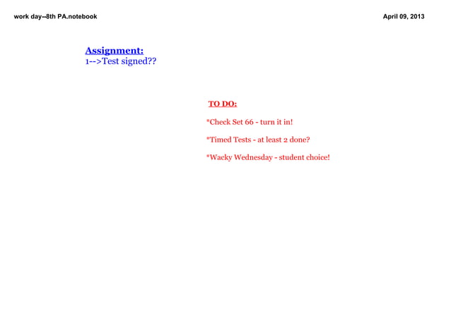 8th pre alg -april10 | PPT