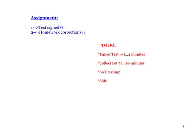 8th PreAlg - April16 | PPT