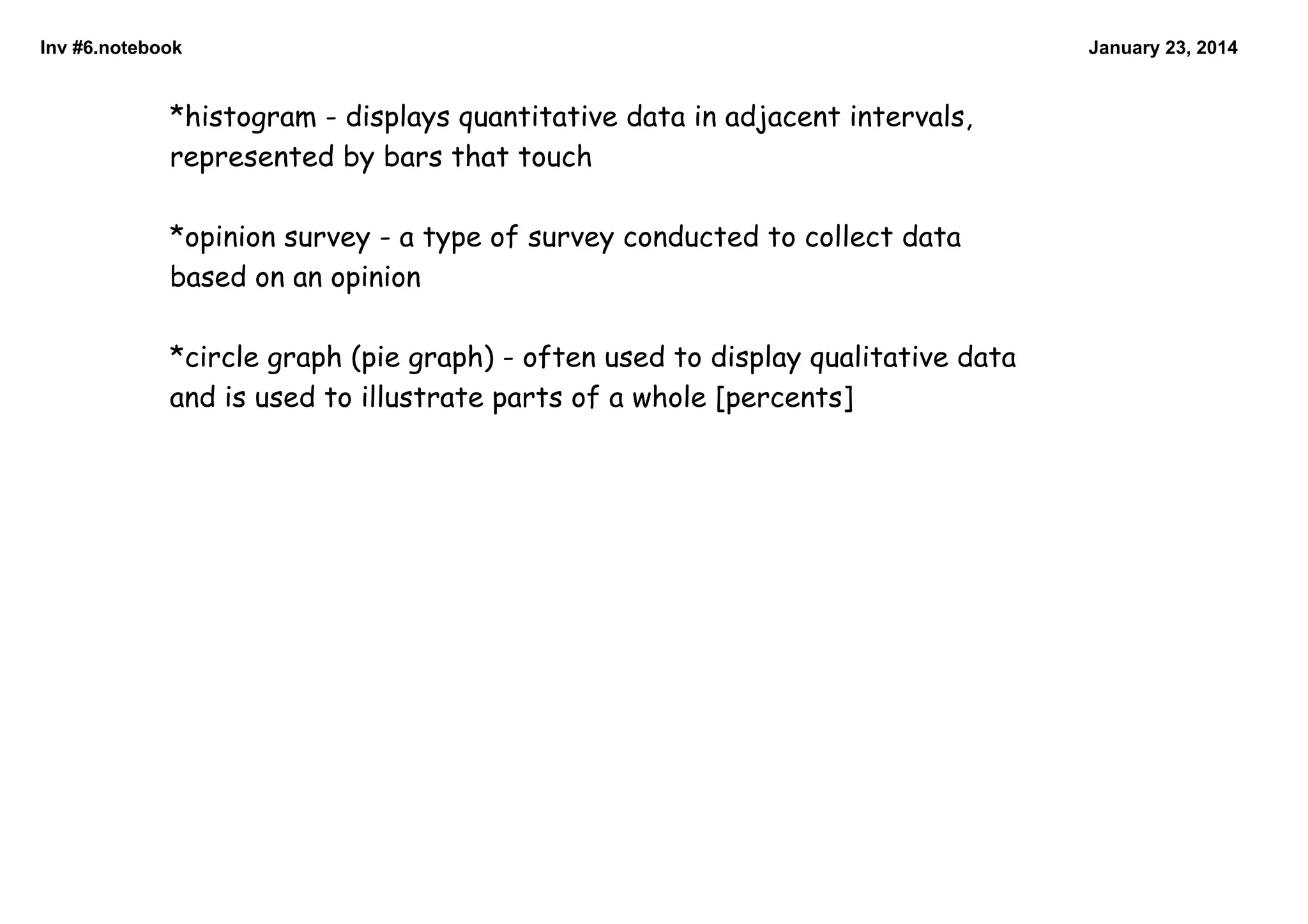 8th pre alg -inv#6 | PDF