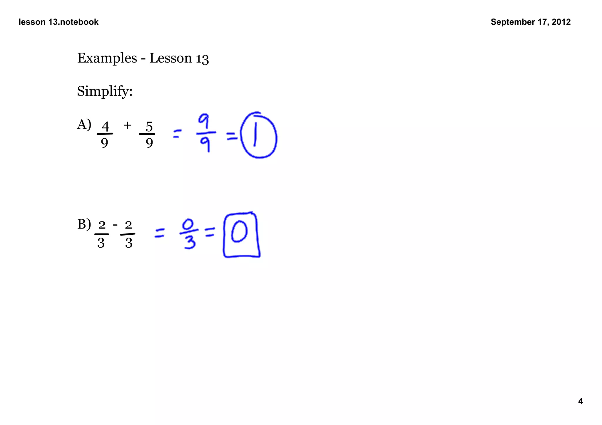 8th pre alg -L13--sept17 | PPT