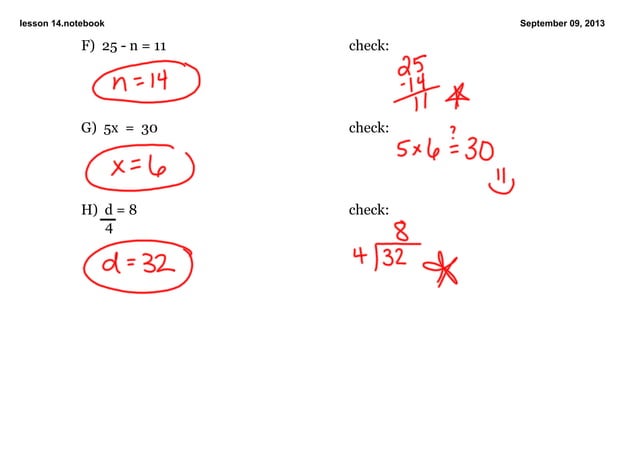 8th pre alg -l14 | PPT