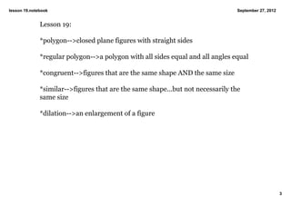 8th pre alg -L19--sept27 | PPT