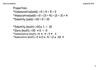 8th pre alg - L2--aug20 | PPT