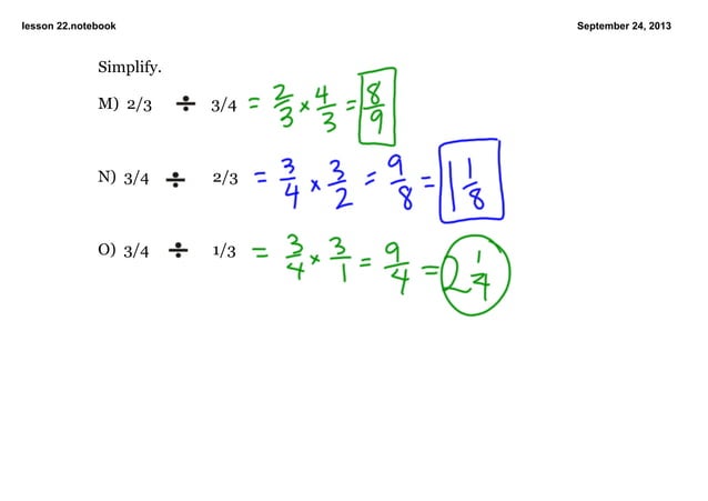 8th pre alg -l22 | PPT