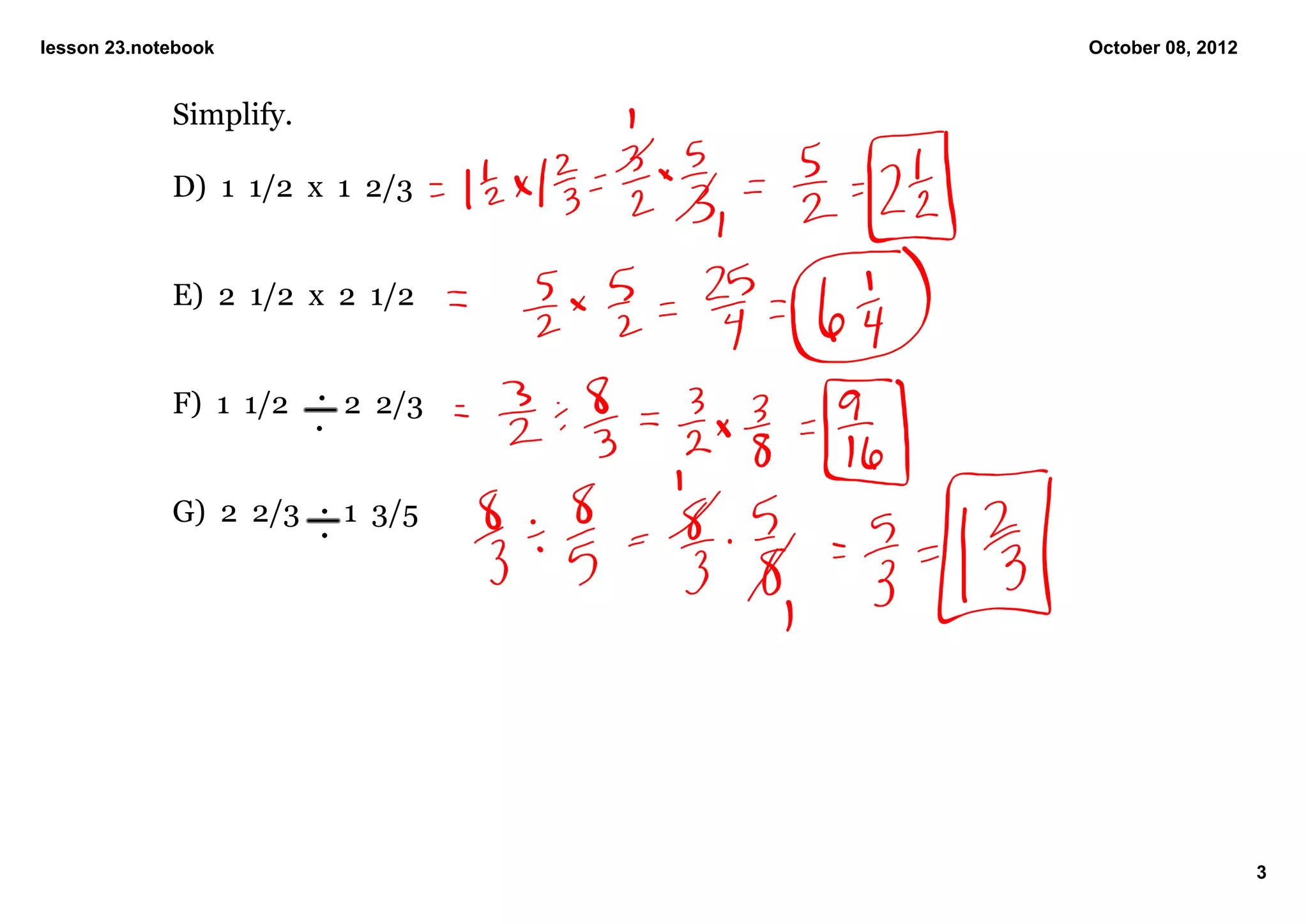 8th pre alg -l23--oct8 | PDF | Homework and Study | Education
