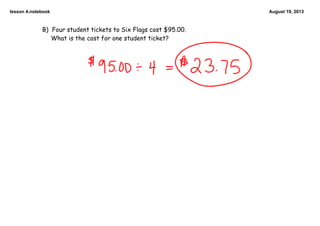 8th pre alg -l4 | PPT
