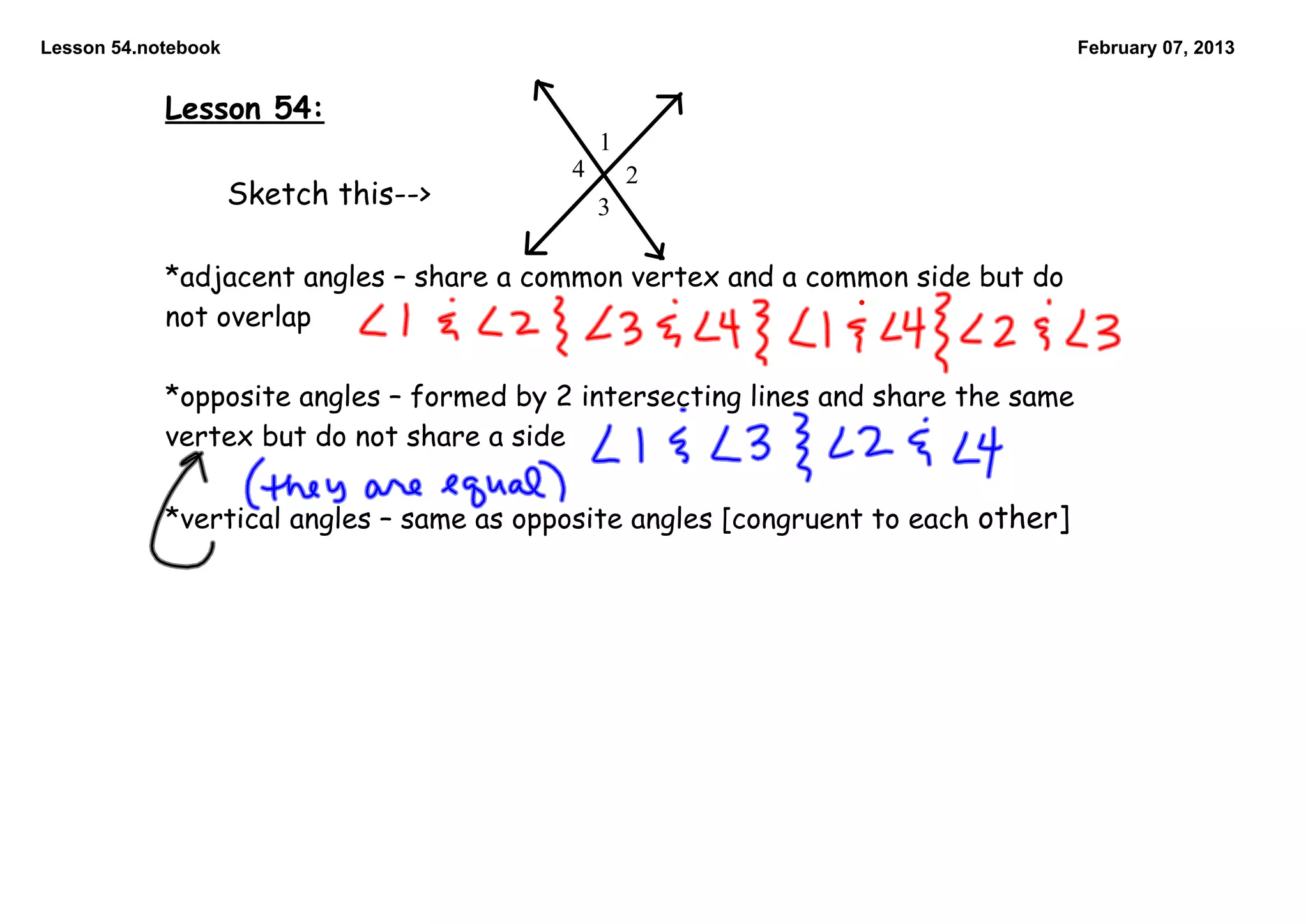 8th pre alg -l54--f-eb7 | PDF