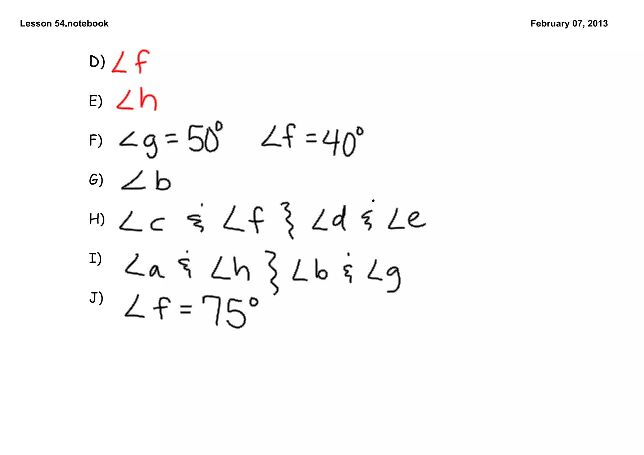8th pre alg -l54--f-eb7 | PDF