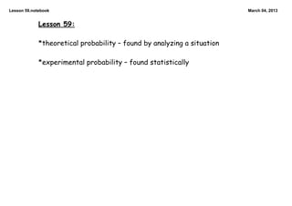 8th pre alg -l59--march4 | PDF