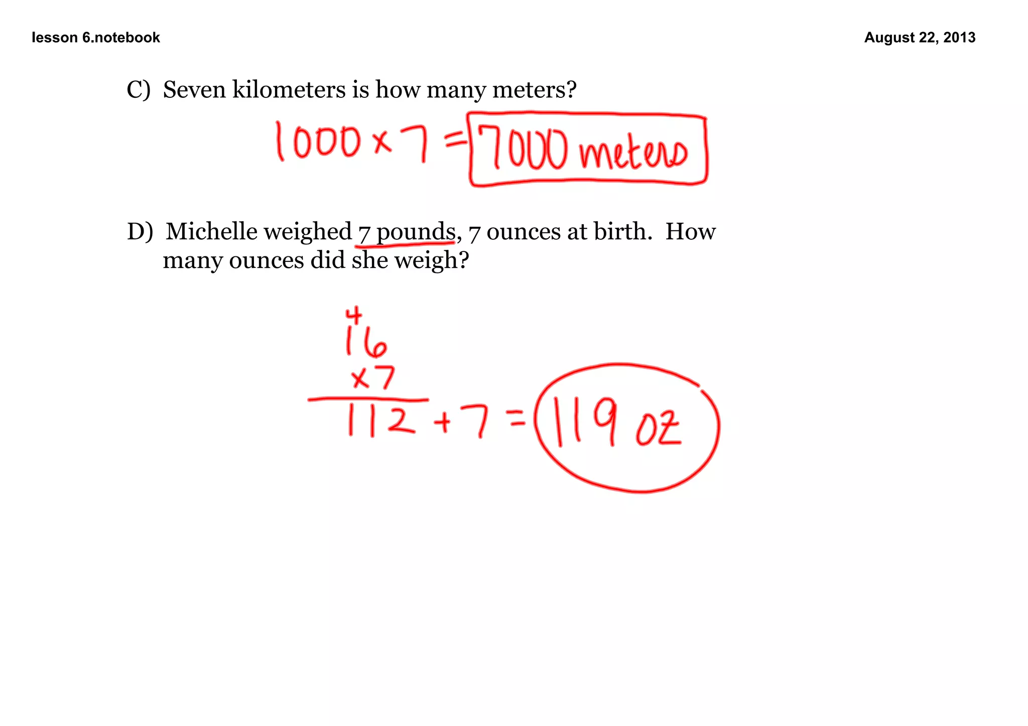 8th prealg -l6 | PPT