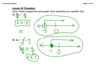 8th pre alg -l62--march11 | PDF
