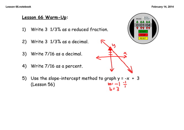 8th pre alg -l66 | PDF | Homework and Study | Education
