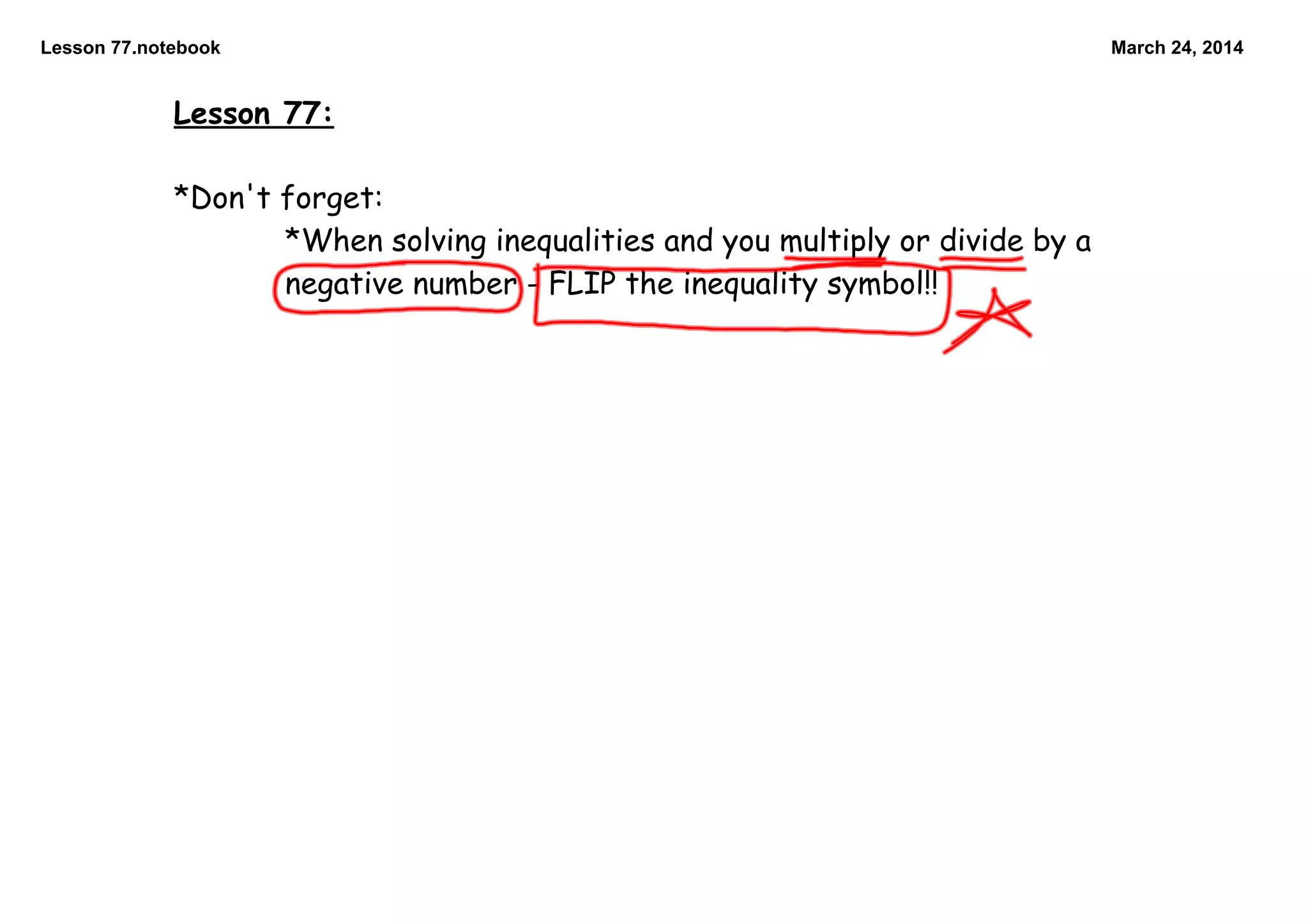 8th pre alg -l77 | PPT