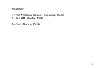 8th PreAlg - L77--April26 | PDF