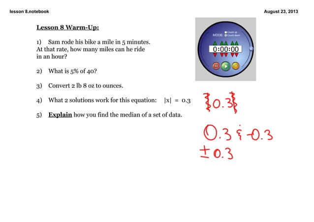 8th pre alg -l8 | PDF