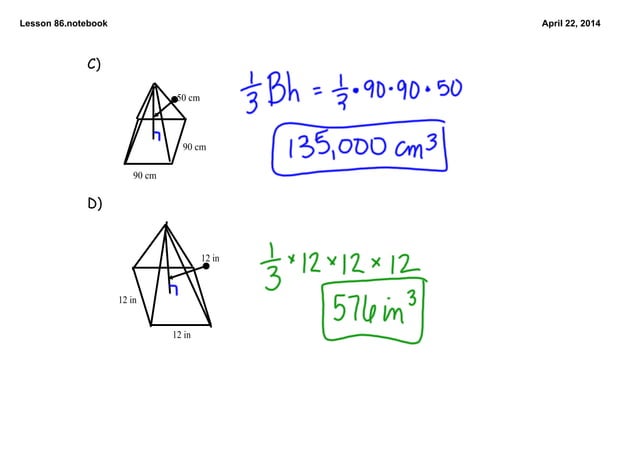 8th pre alg -l86 | PPT