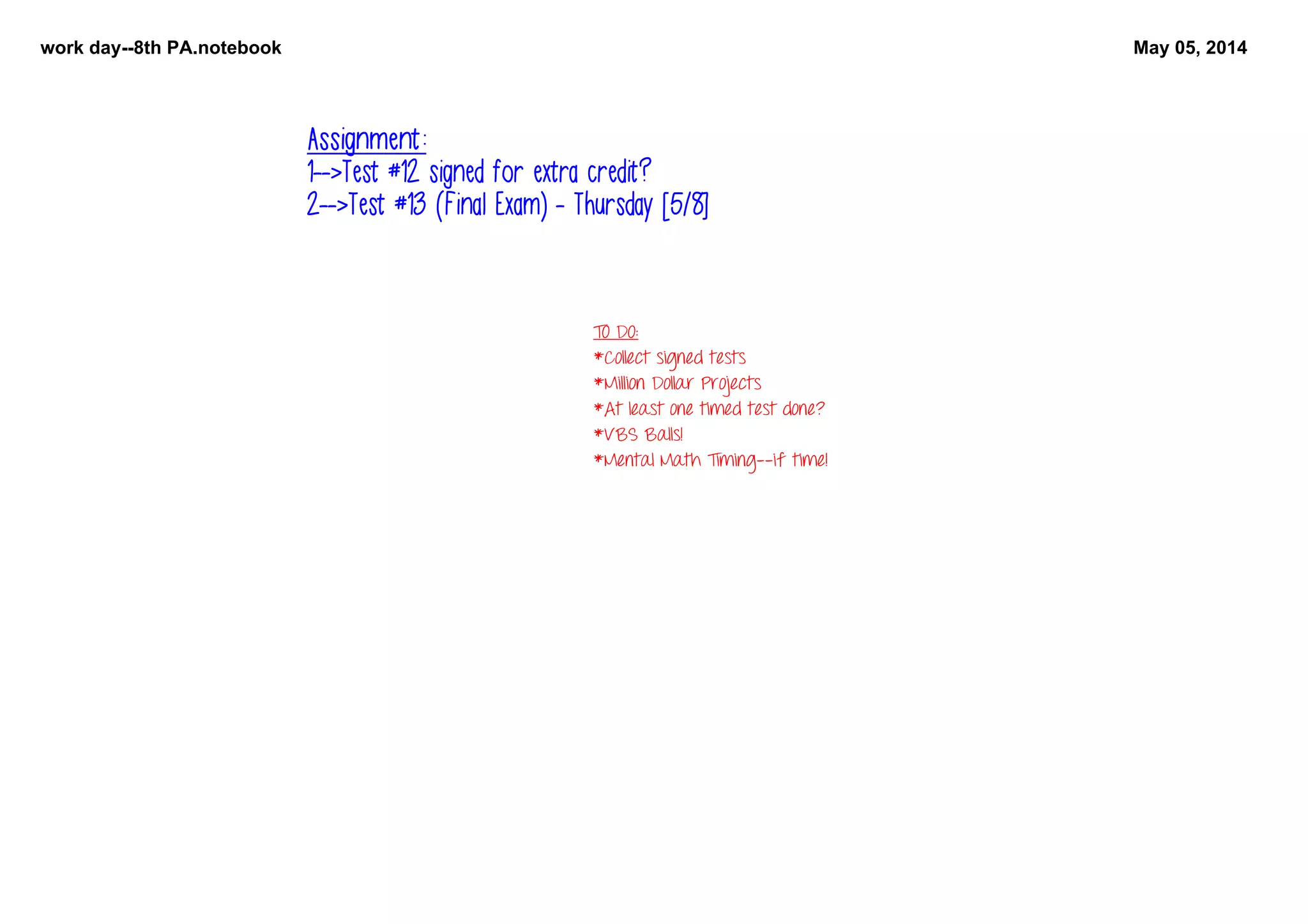 8th pre alg -may5 | PDF