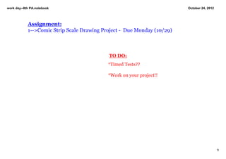 8th pre alg -o-ct24 | PDF | Comics and Graphic Novels | Books and Literature