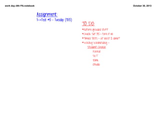 8th pre alg -oct30 | PDF