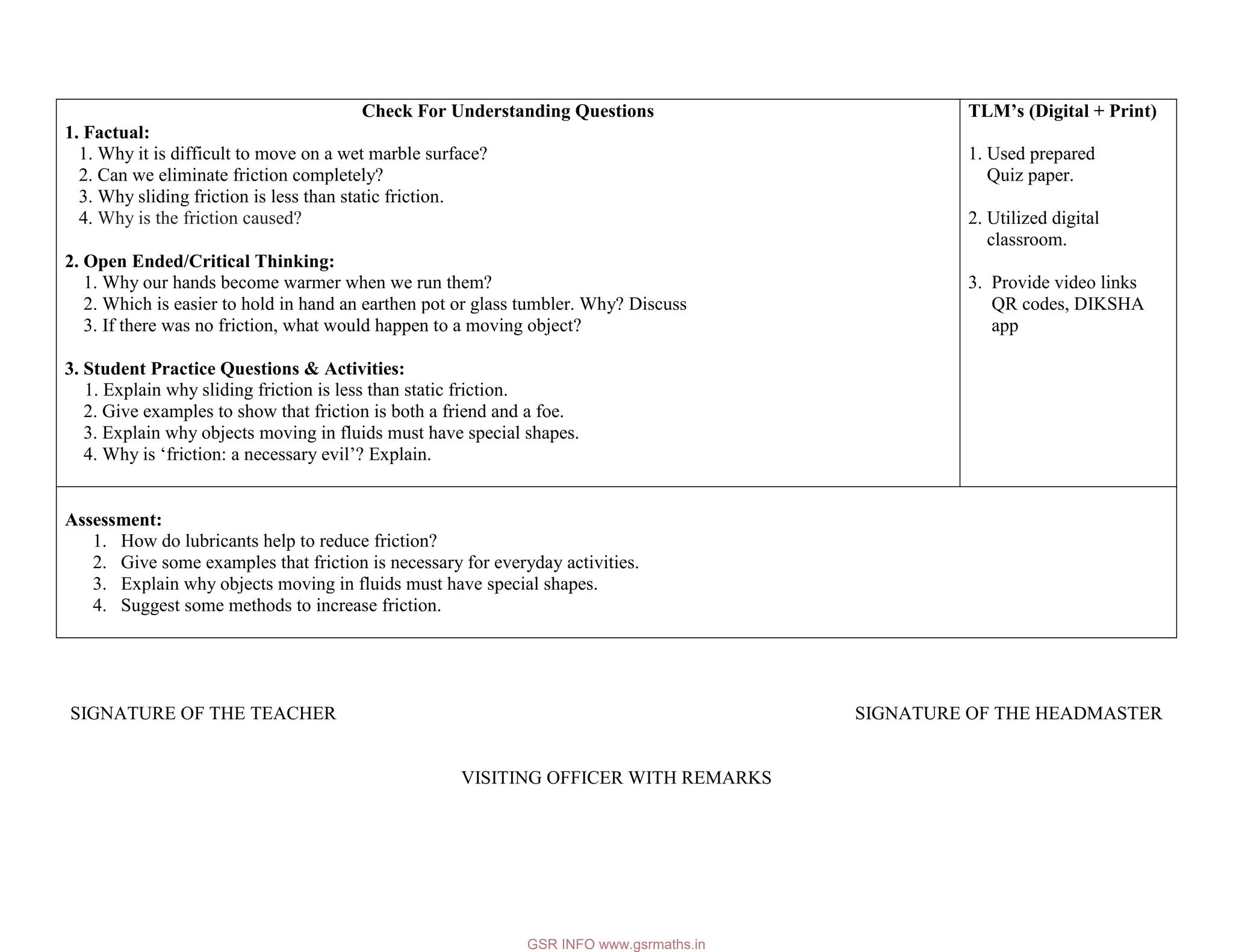 8th PS Unit 2 EM Lesson Plan.pdf for teachers | PDF