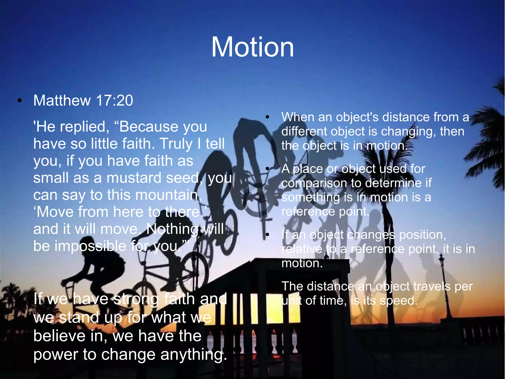 8th Grade Science Review Bible Integration | ODP