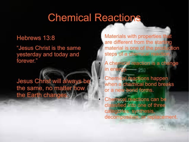 8th Grade Science Review Bible Integration | PPT