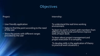 GIS intern report | PPTX