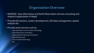 GIS intern report | PPTX