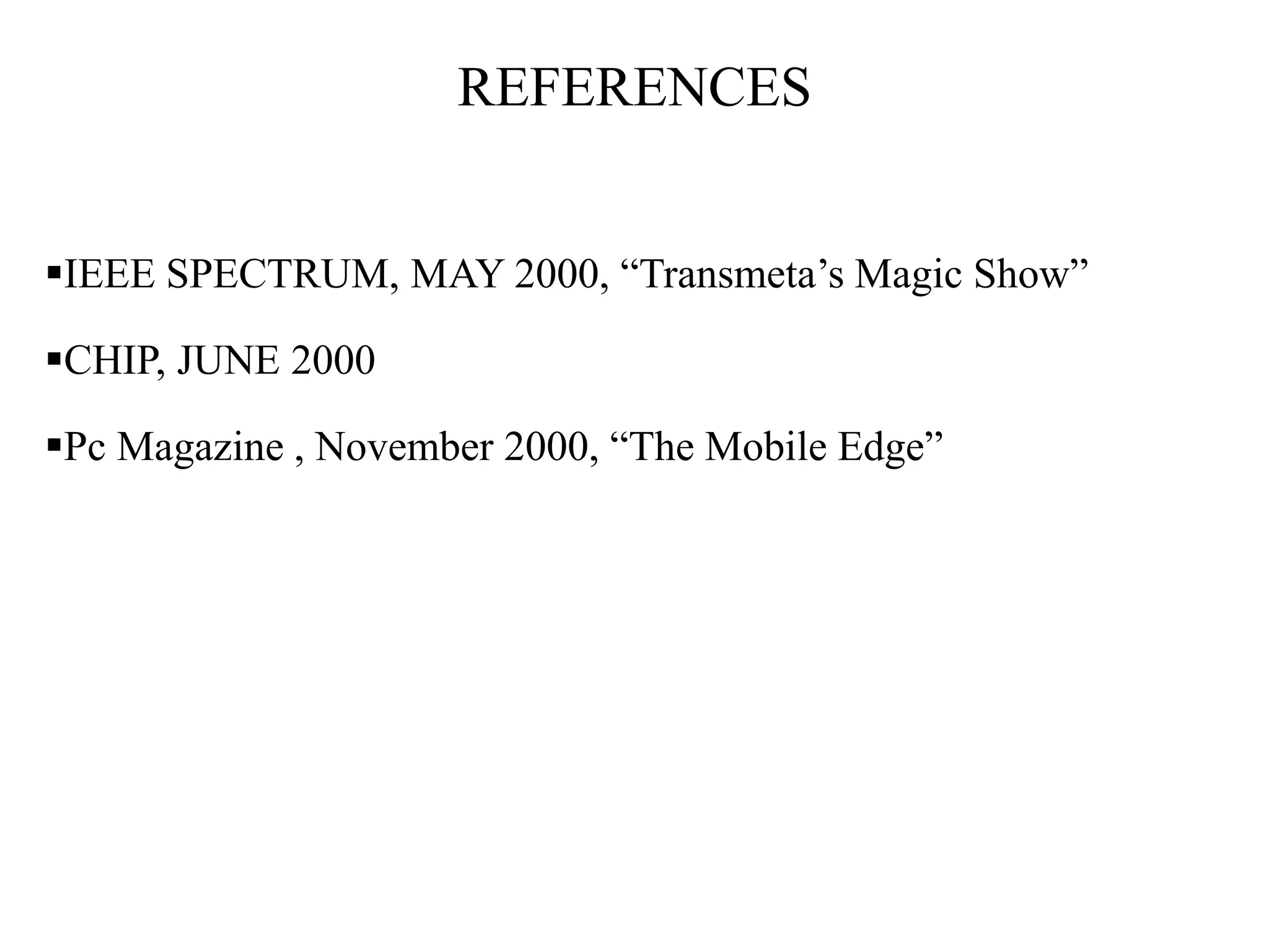 Crusoe processor | PPTX