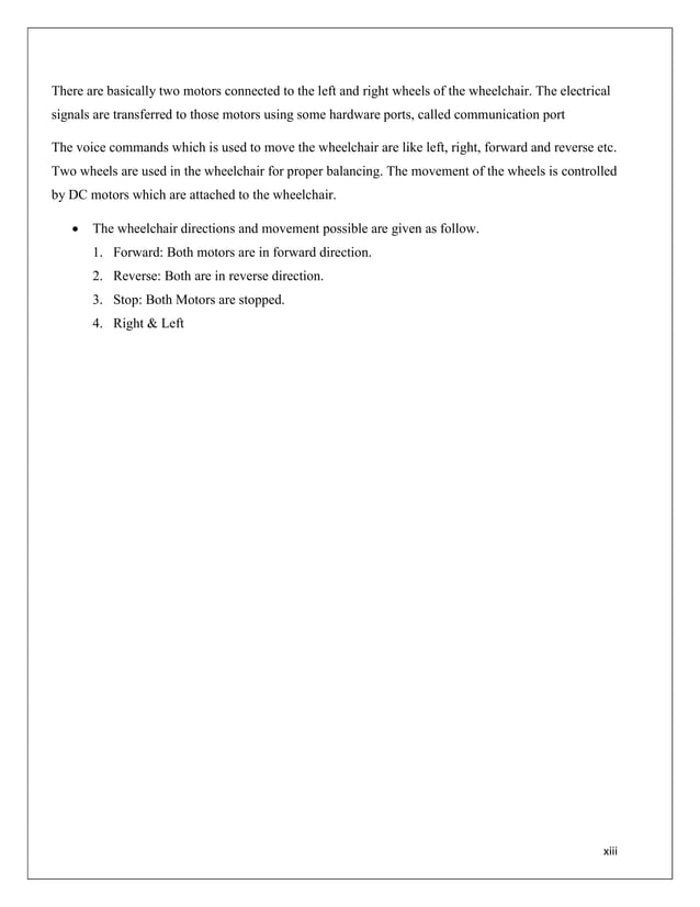 Voice Control Wheelchair Pdf Computer Peripherals Computing