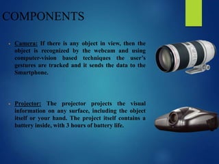 powerpoint presentation on sixth sense Technology | PPTX