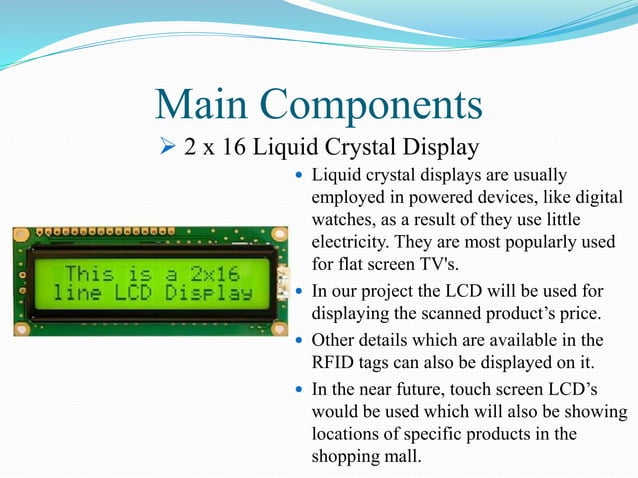 Smart shopping trolley using rfid and remote controlling | PPTX