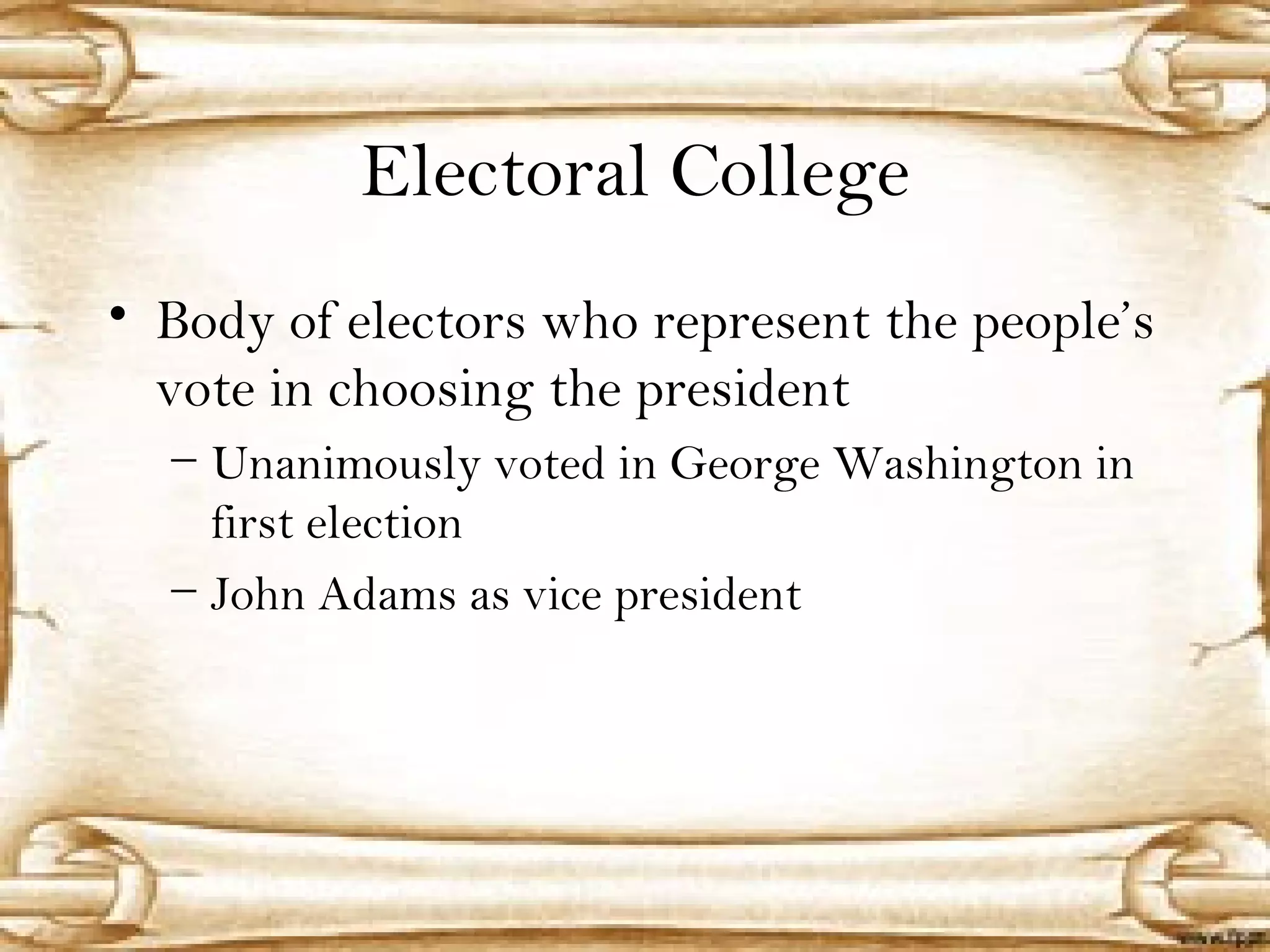 8th ss 1st four prezies and pol parties | PPT