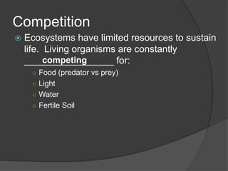 8th strand 4 changes in ecosystems | PPT