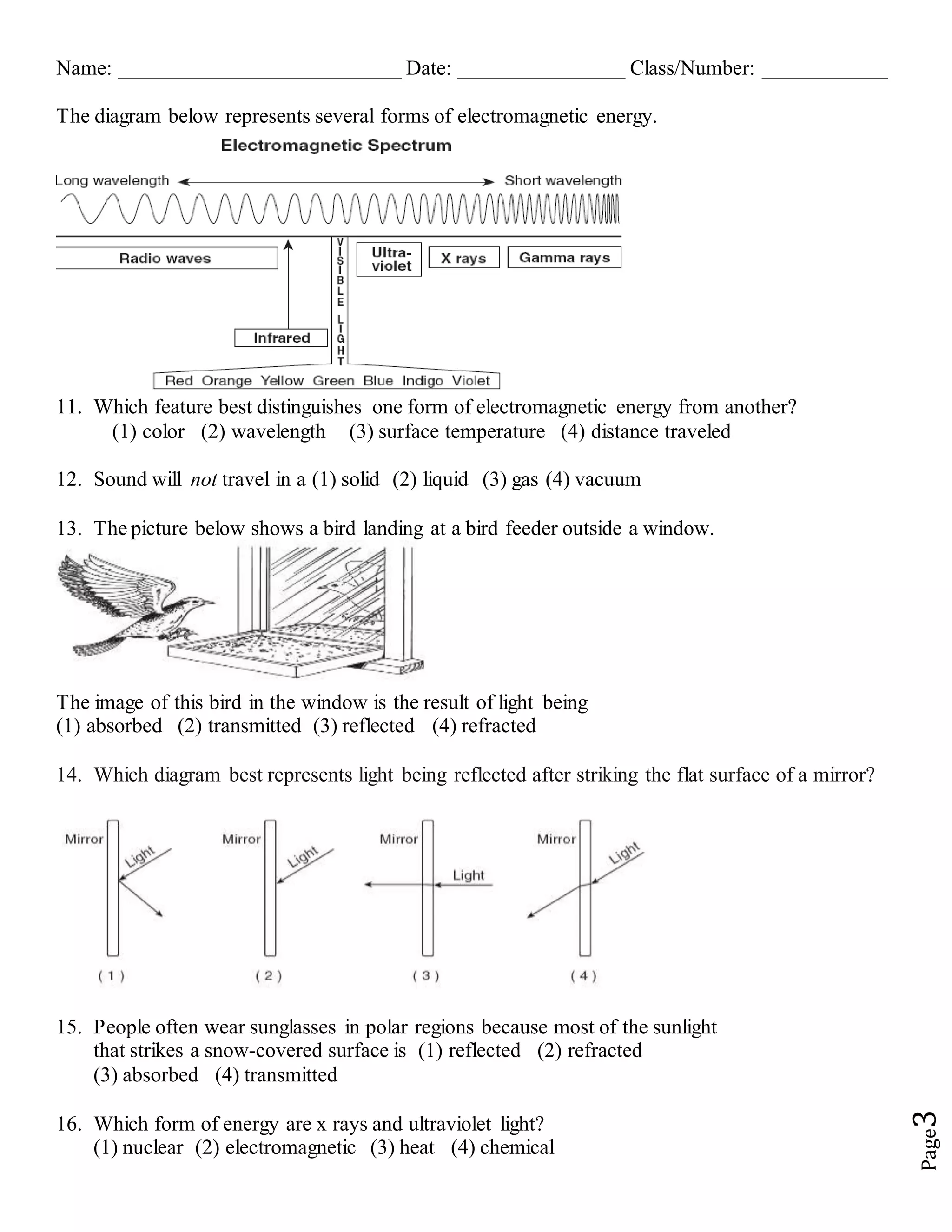 8th Take-Home Quiz on Waves and Electromagnetic Spectrum.docx