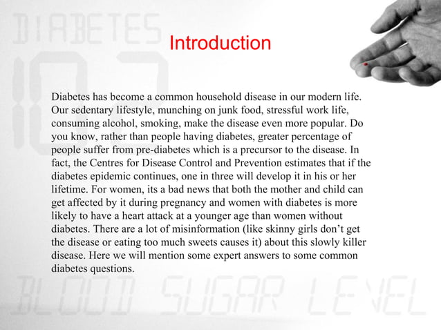 8 Common Diabetes Questions Answered | PPT