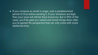 8 tips for effective email communication | PPT