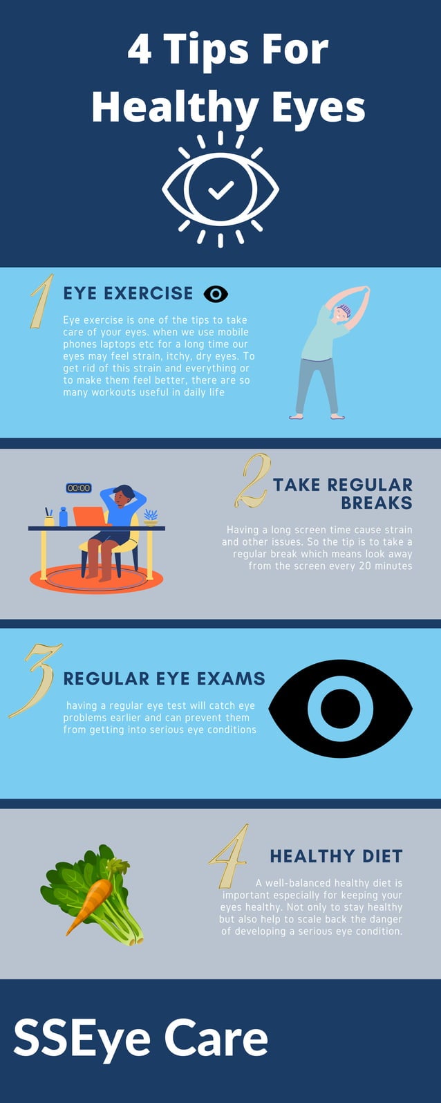 8 tips for healthy eyes | PDF