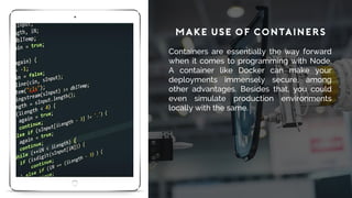 8 tips for mastering node.js