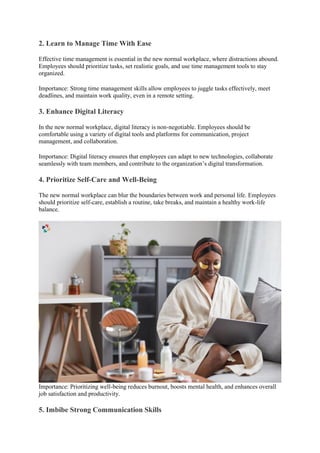 8 Tips for Thriving in the ‘New Normal’ Workplace.pdf | Mental Health ...