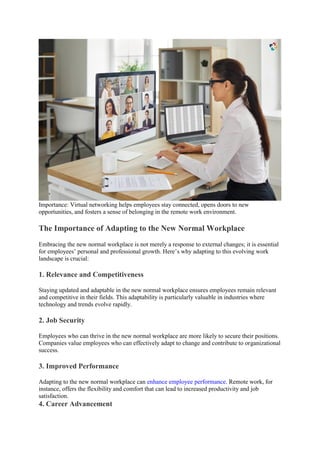 8 Tips for Thriving in the ‘New Normal’ Workplace.pdf | Mental Health ...