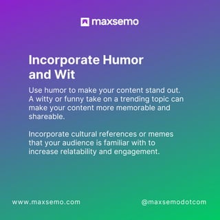 8 Tips on Creating Compelling Content for Your Moment Marketing | PDF