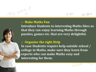 8 Tips on How to Help Students with Maths | PPTX