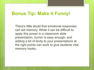 8 tips to power up your classroom presentations | PPT