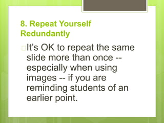 8 tips to power up your classroom presentations | PPT